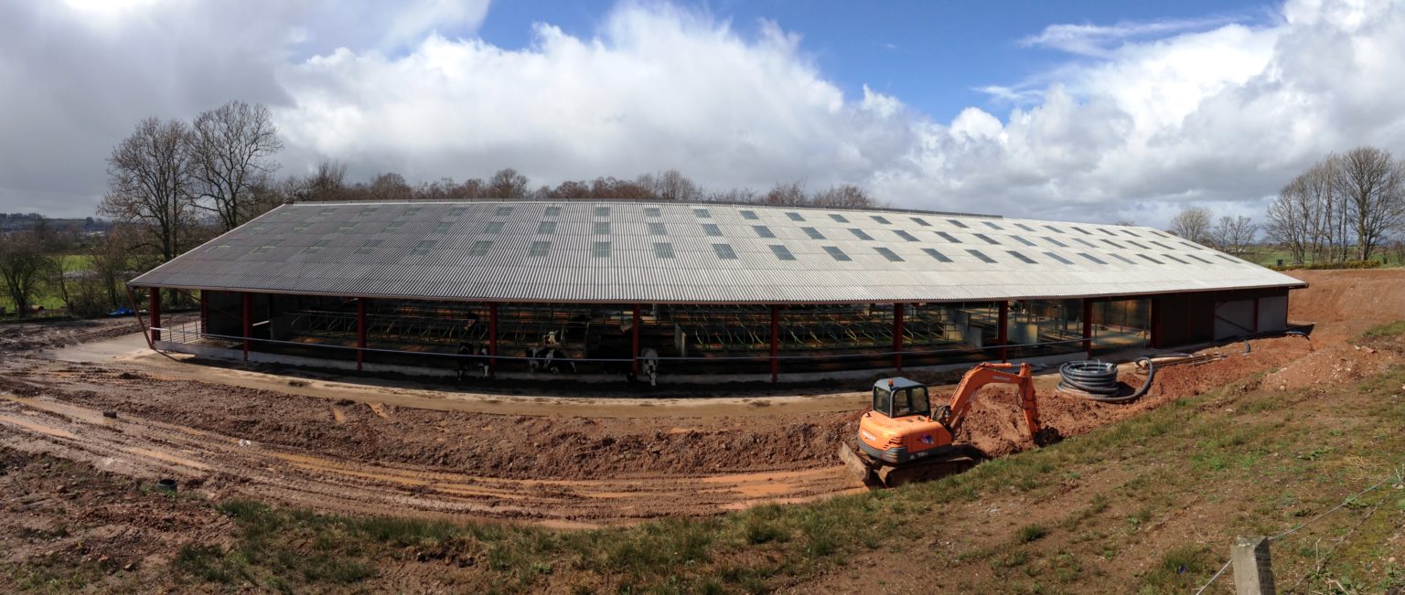Scottish Cowcoon installation - Brown Rigg Farm - Wilson Agri